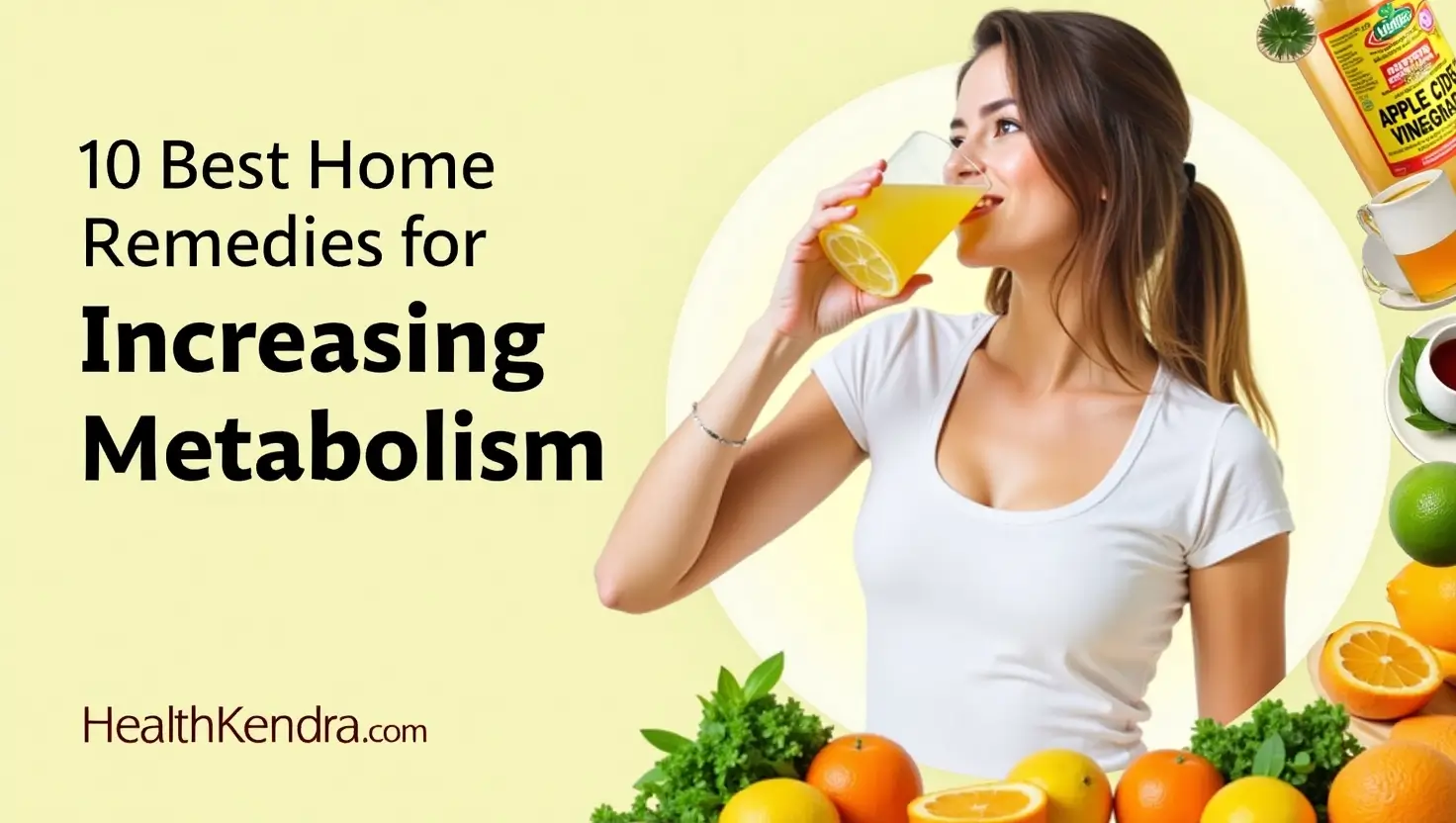 10 Best Home Remedies for Increasing Metabolism Naturally